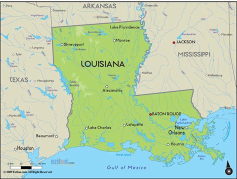 Map Of Louisiana - Digital License Hub