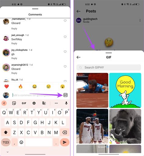 How To Use Gifs In Instagram Comments - Digital License Hub