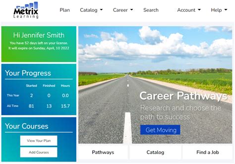 Metrix Learning - Digital License Hub