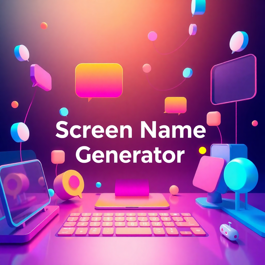 Screen Name Generator - Digital License Hub